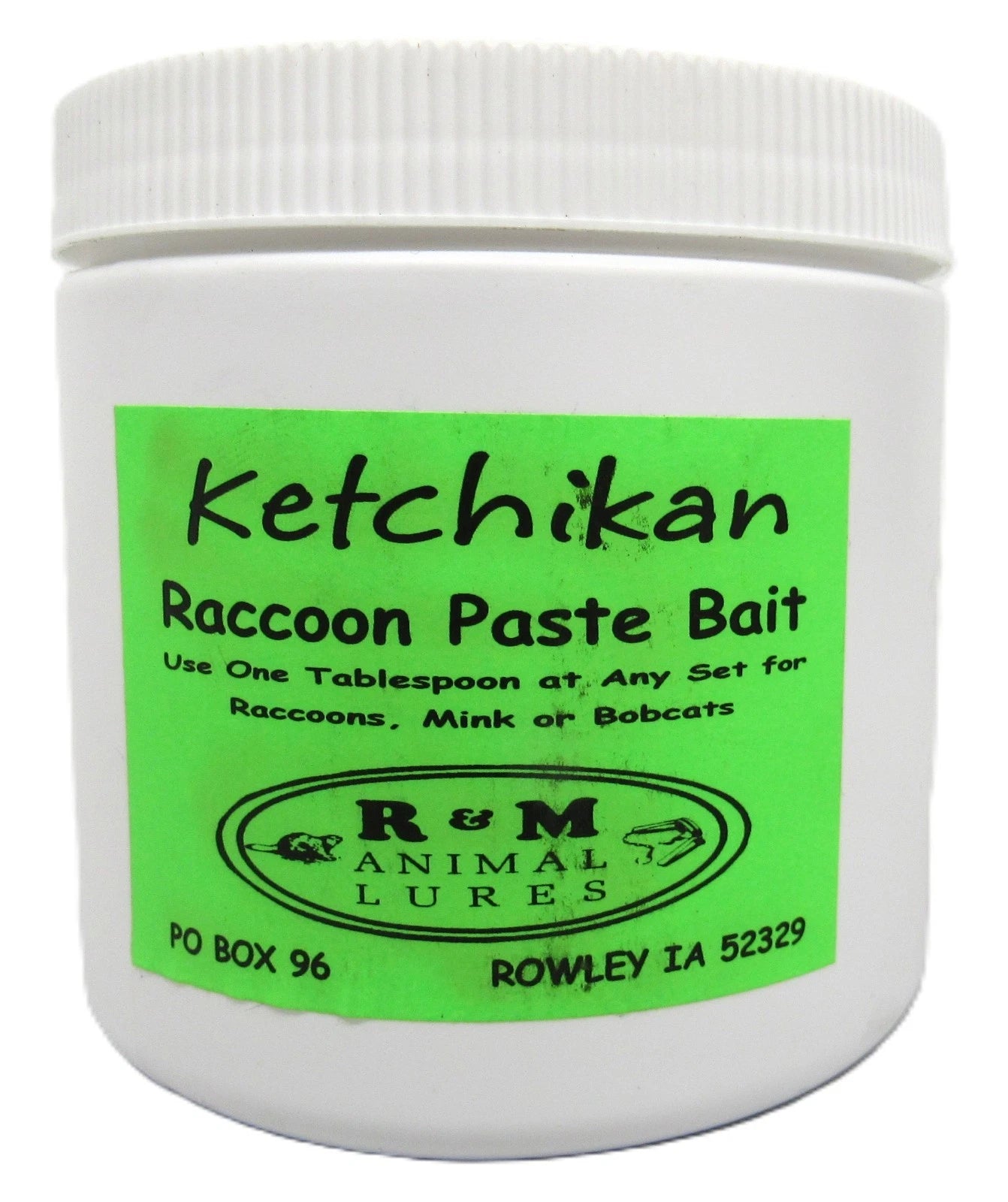 Ketchikan Raccoon Paste Bait - R&M Lures 16 oz Jar – Bill's Trapping Supply